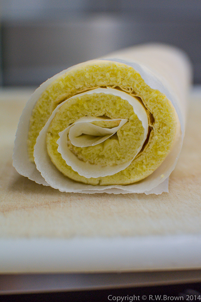Lemon and white chocolate roulade - Creative About Cuisine